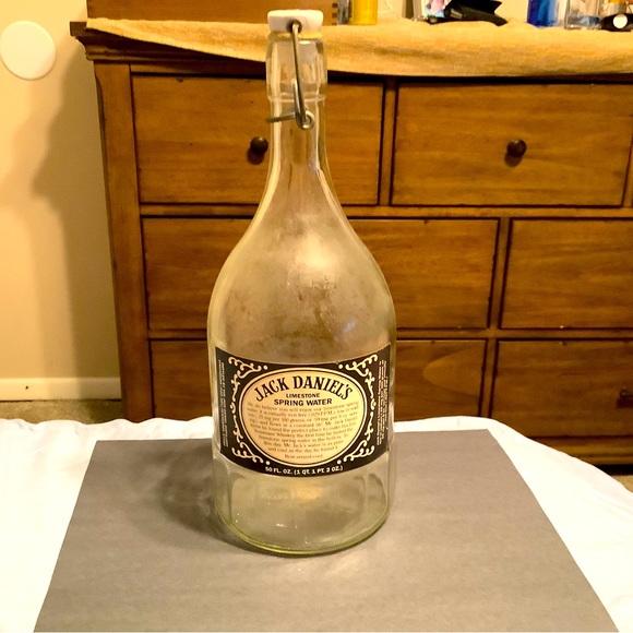 Other | Rare Jack Daniels Limestone Spring Water Bottle Only Year Made ...